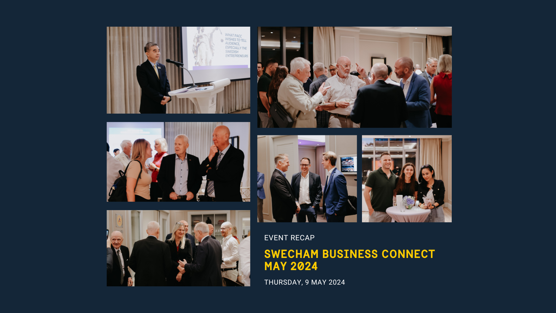 SweCham Business Connect, 9 May 2024